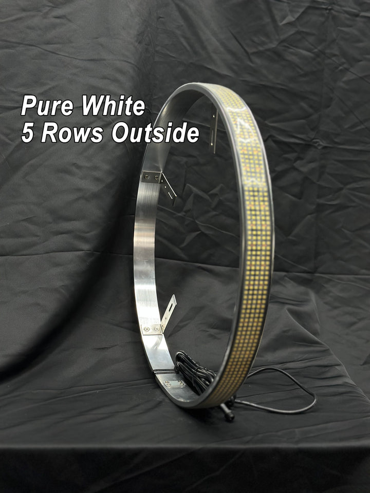 Pure White Wheel Lights – BlackFlagLighting
