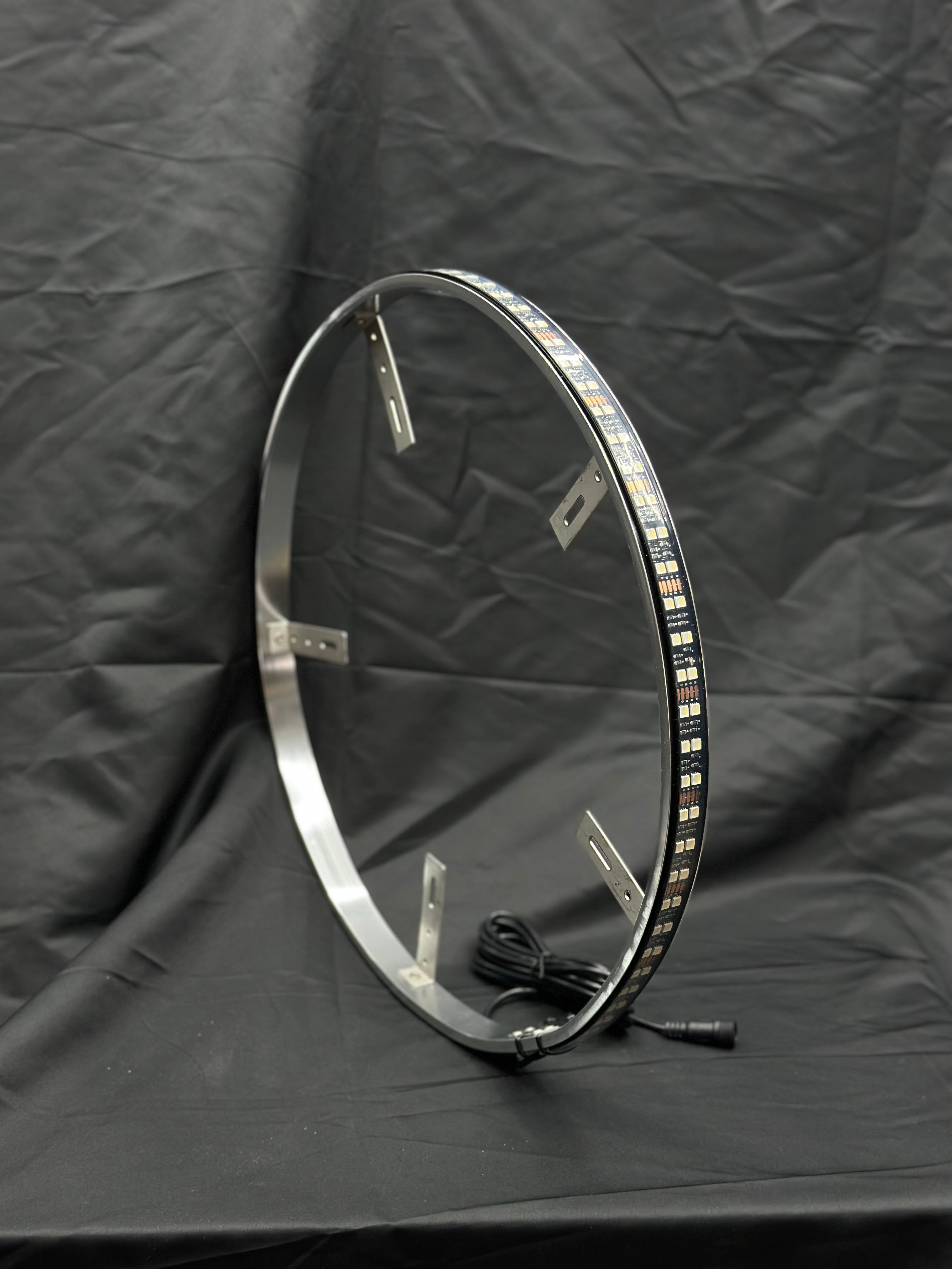Pure White Dual Row Wheel Lights – BlackFlagLighting